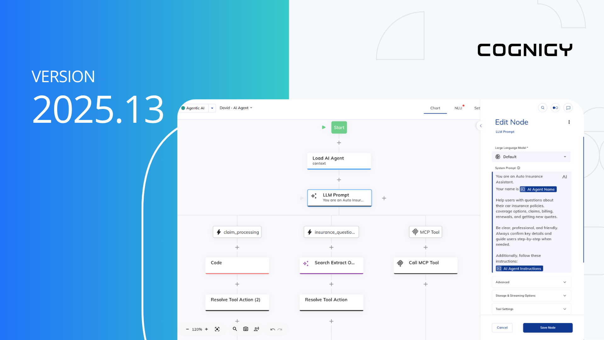 Advanced Prompt Engineering, Usability Enhancements, and More with Cognigy.AI 2025.13 Release